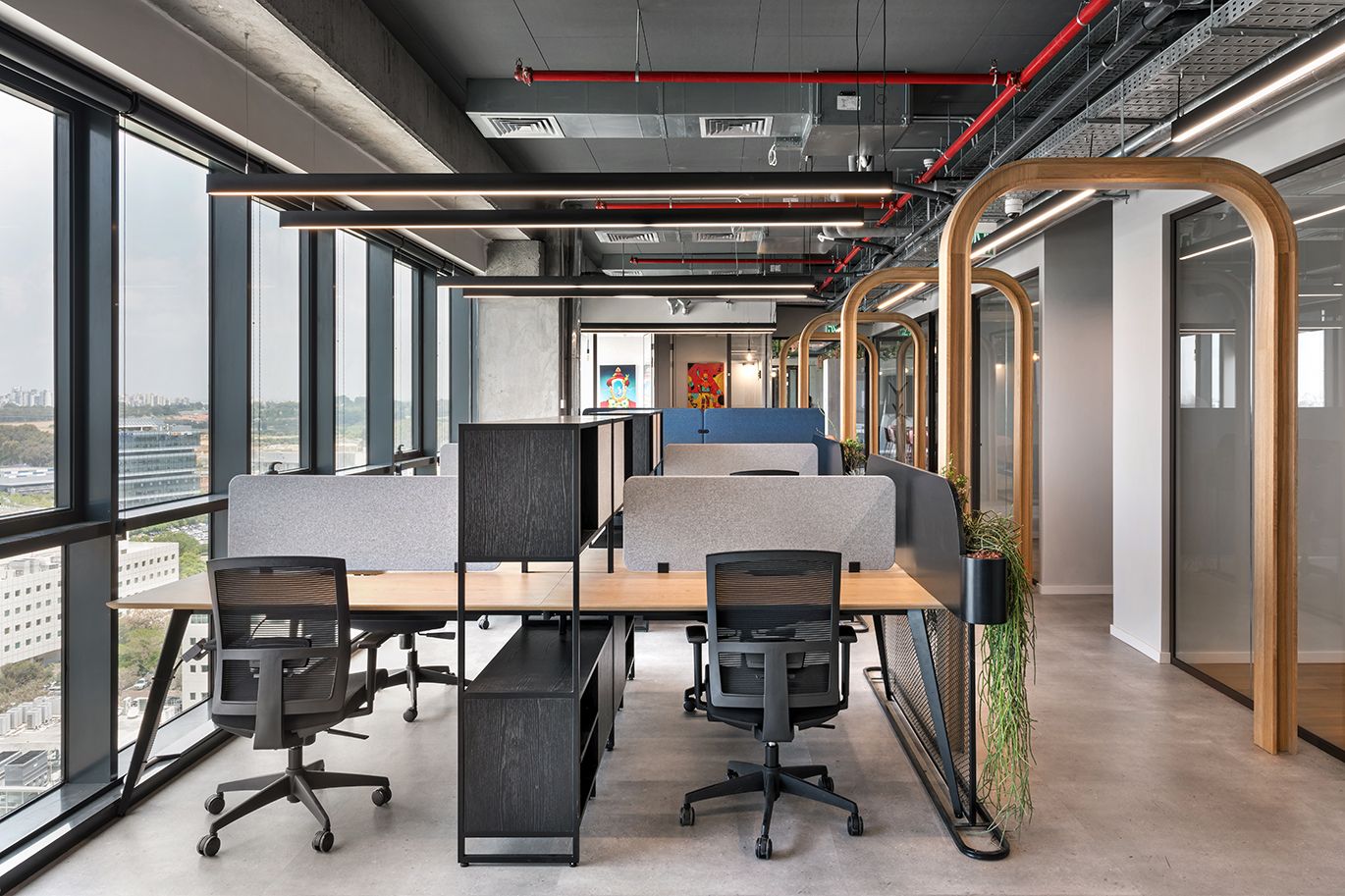 【BDOのオフィスデザイン】事業内容から着想を得たデザイン- イスラエル, レホボト - OFFICELOVERS